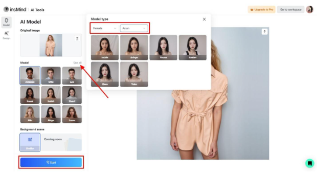 insMind AI Generated Models - Exploring the Future of AI in Female ...