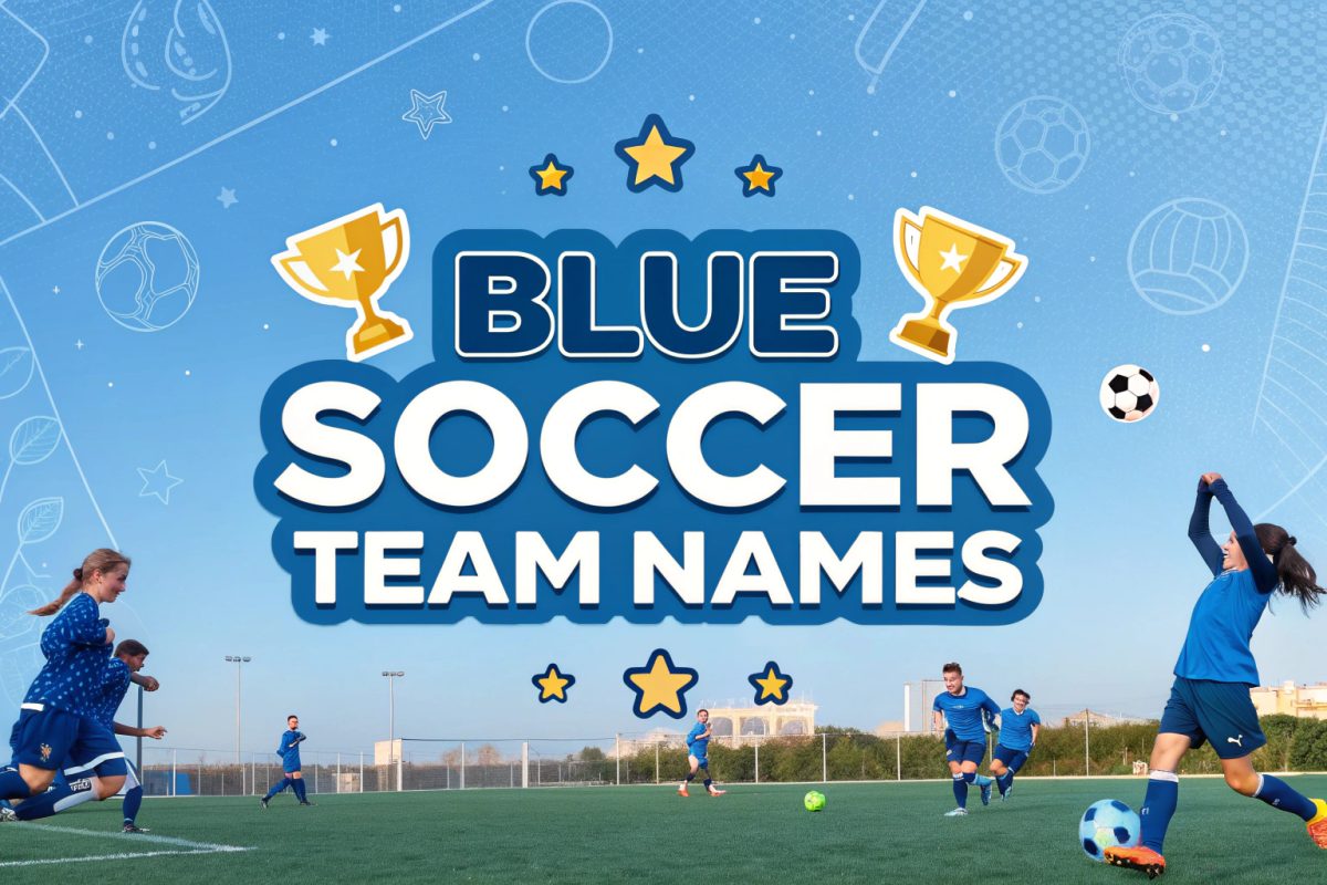 Blue Soccer Team Names: Creative and Unique Ideas