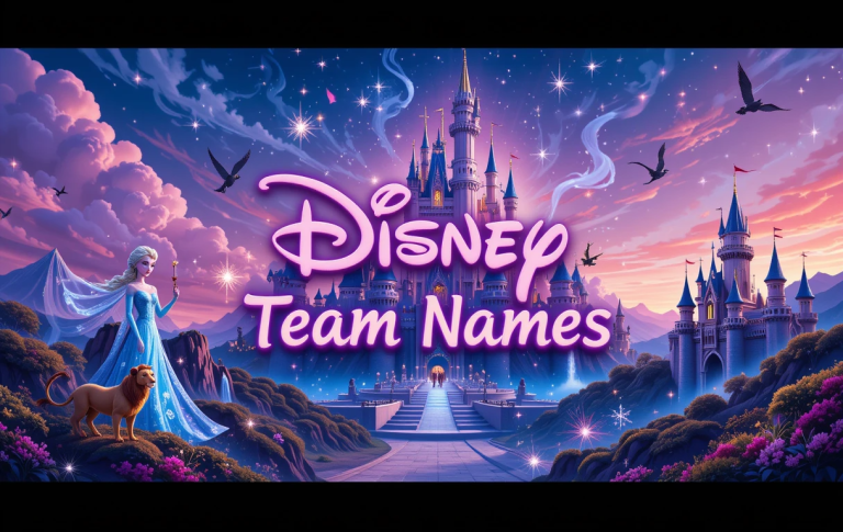 Disney Team Names: Creative Ideas for Your Group