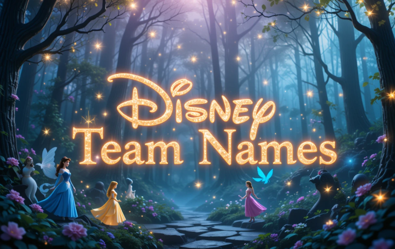 Disney Team Names: Creative Ideas for Your Group