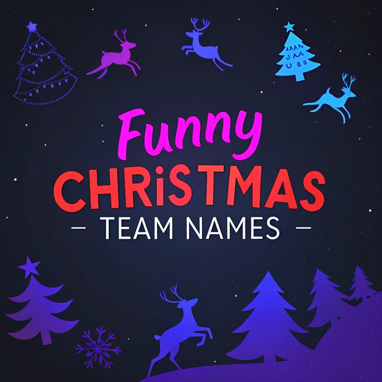 Funny Christmas Team Names: Perfect for Holiday Fun