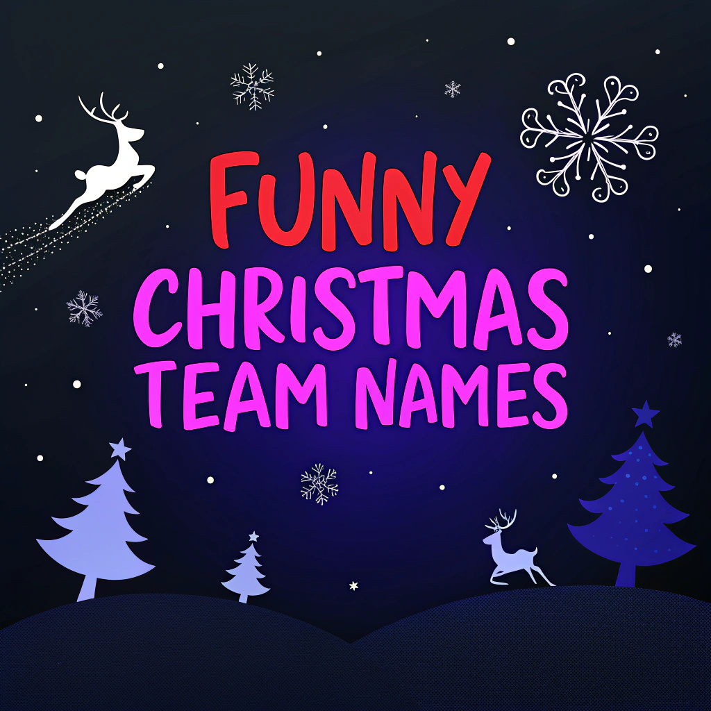 Funny Christmas Team Names: Perfect for Holiday Fun