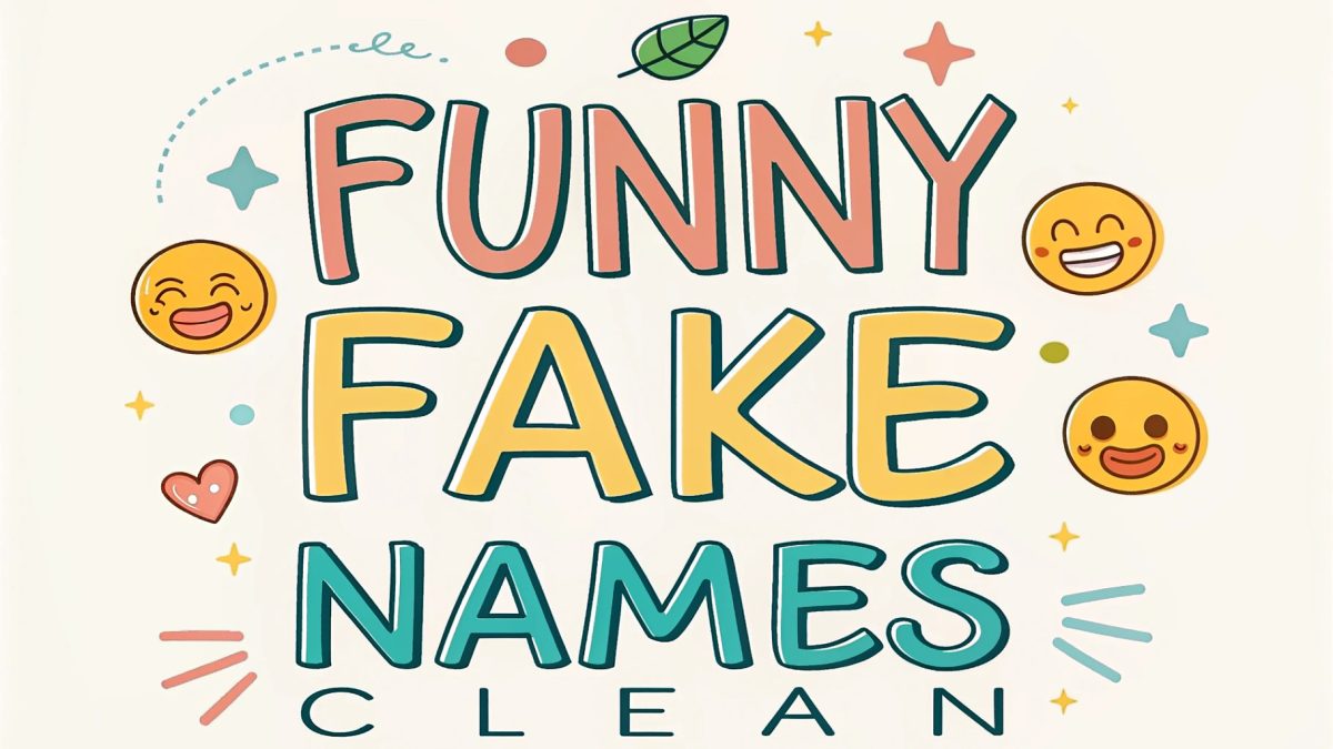 Funny Fake Names Clean: Hilarious and Safe Name Ideas