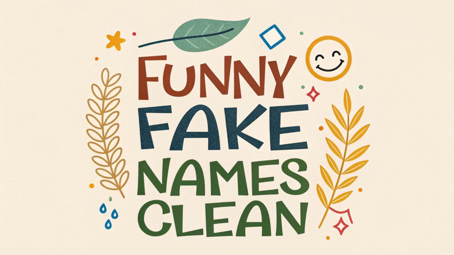 Funny Fake Names Clean: Hilarious and Safe Name Ideas