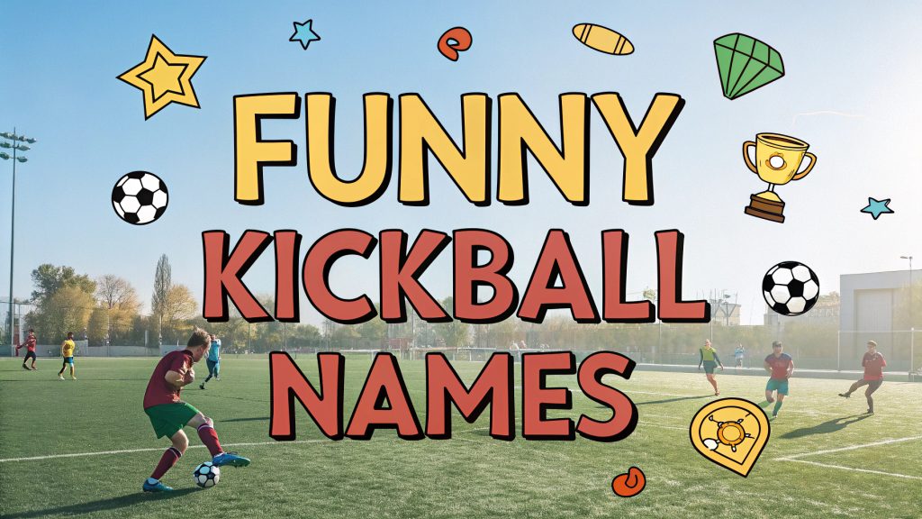 Funny Kickball Names: Top Picks for Your Next Game