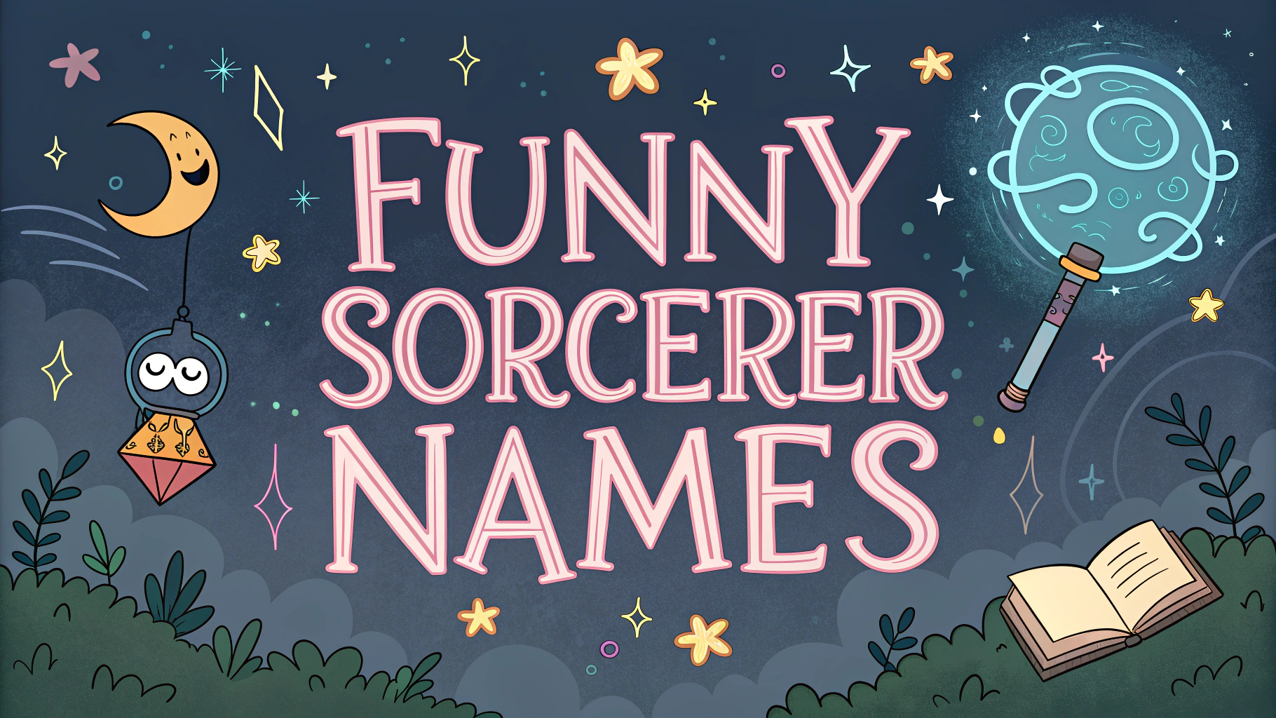 Funny Sorcerer Names: Magical and Hilarious Ideas