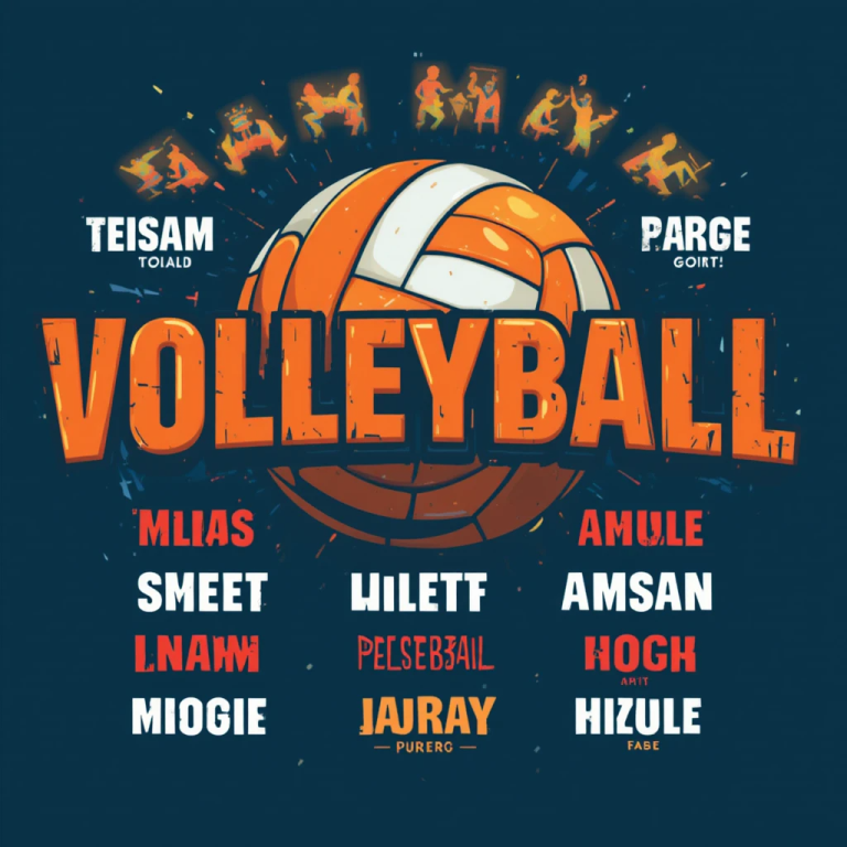 Volleyball Team Names Funny: Creative Ideas to Spice Up Your Game
