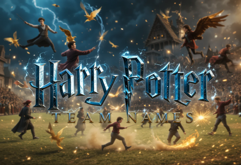 Harry Potter Team Names: Creative Ideas for the Ultimate Wizarding Team