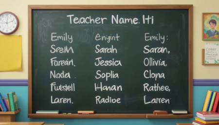 Teacher Names for Girls: A Guide to Choosing the Perfect Name