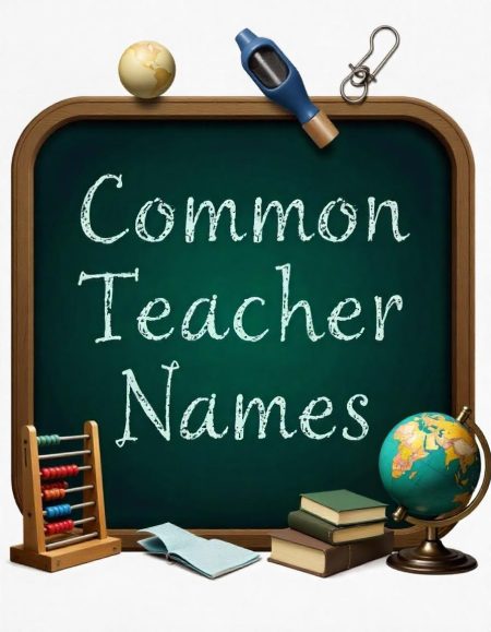 15 Best Common Teacher Names You Need To Know