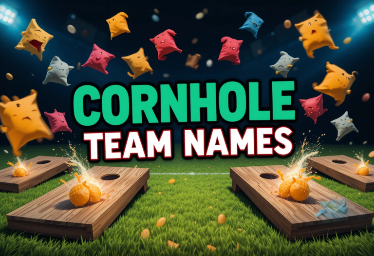 Cornhole Team Names: Fun and Creative Ideas for Your Team