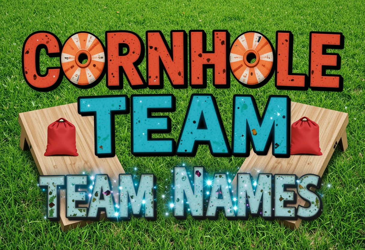Cornhole Team Names: Fun and Creative Ideas for Your Team